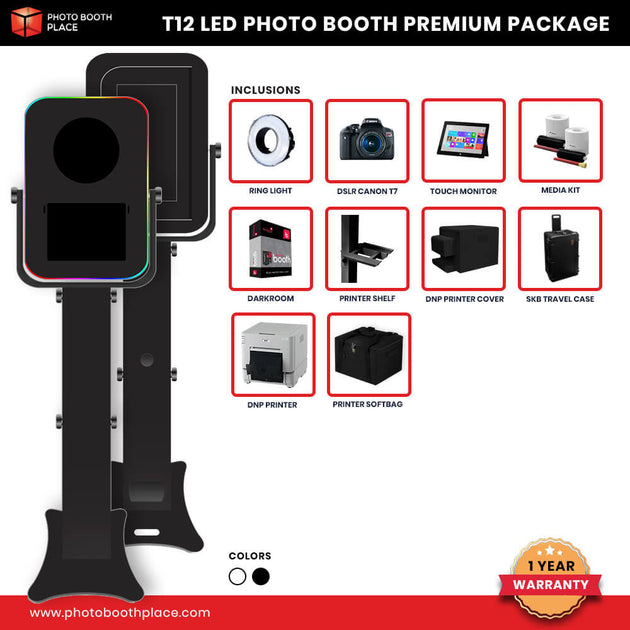 T12 LED Photo Booth Bundle - Photo Booth Manufacturer USA